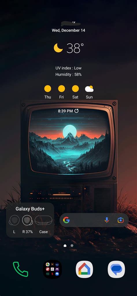 Homescreen Simplification Rs21ultra