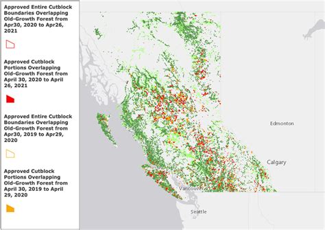 B C Catches Flak Over Rise In Old Growth Logging Approvals Canadas