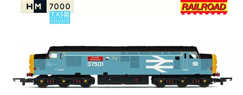 Hornby Railroad R30545txs Railroad British Steel Class 37