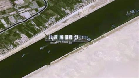 The Incident Of Evergreen On The Suez Canal