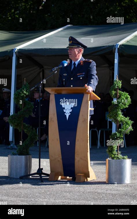 Brigadier General Michael Traut Commander Of The Air Force Officers School Fürstenfeldbruck
