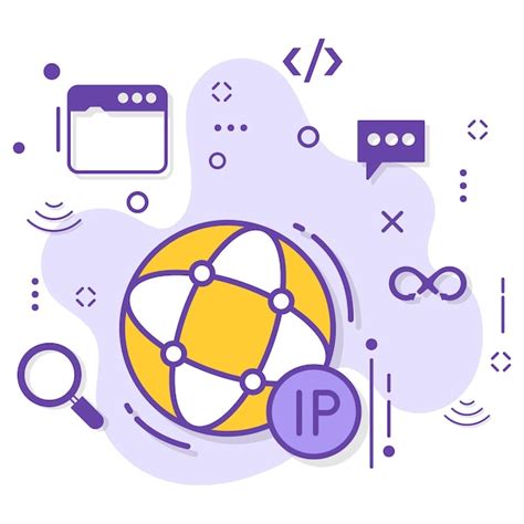 Premium Vector Ipv4 And Ipv6 Stock Illustration Ipsec Tls Sign