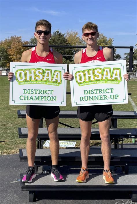 Armstrong Wins District Xc Title Nygaard 2nd Bluffton Icon