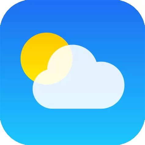 Ios Weather App Icon Free Apple Vector Download Svg Png