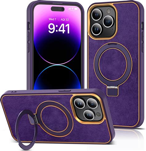 Amazon Com SureArmor For IPhone Pro Max Case With Magnetic Invisible Ring Stand Compatible