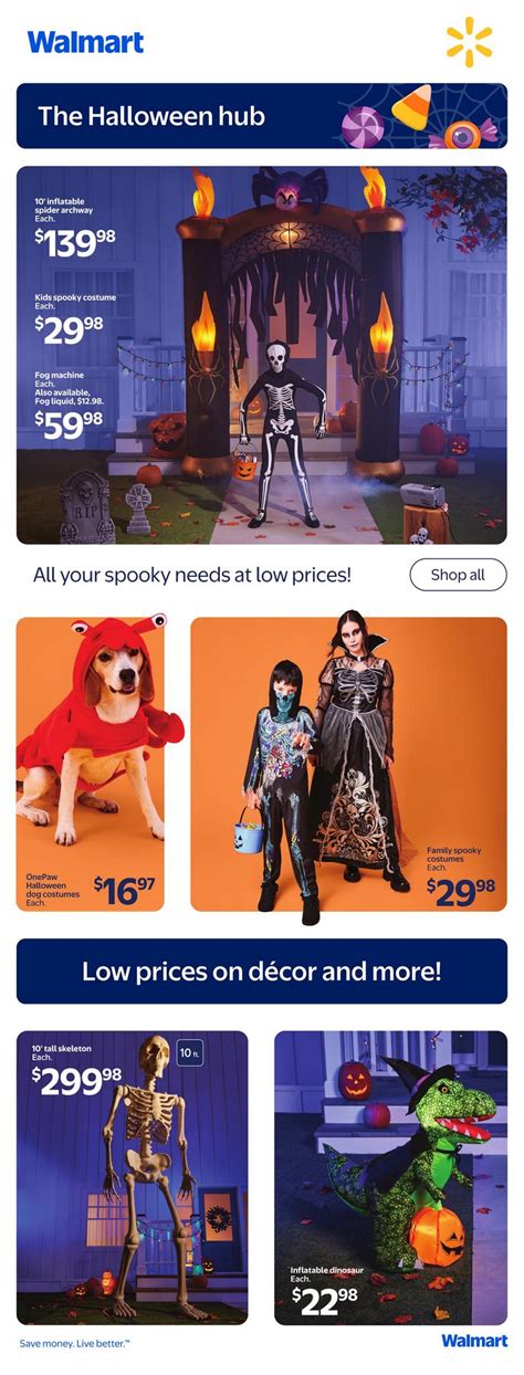 Walmart Flyer On Halloween September 25 October 30 2025