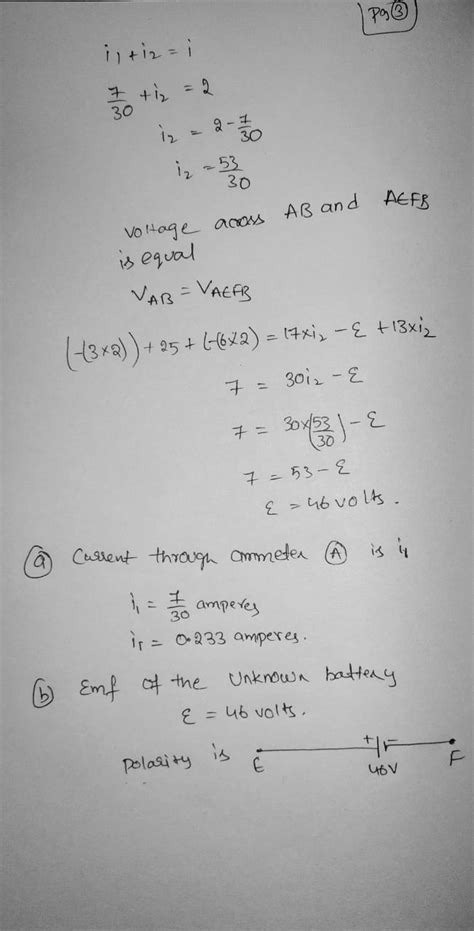 [solved] 26 34 In The Circuit Shown In Fig E26 34 The 6 0 Ω