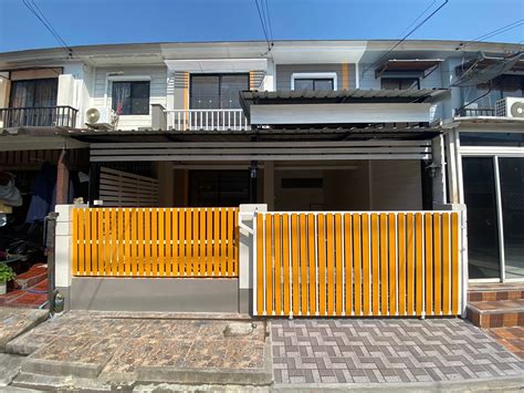 ขายทาวน์เฮ้าส์ พฤกษา58 ถนนบางนาตราด ศรีวารี หัวเฉียว ใกล้สนามบินสุวรรณภูมิ • บ้านดีแอสแสท ขาย