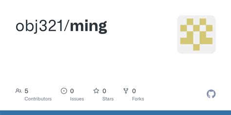 GitHub Obj Ming