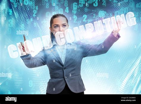 The Concept Of Cloud Edge And Fog Computing Stock Photo Alamy