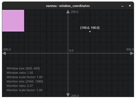 Basics Window Coordinates The Nannou Guide