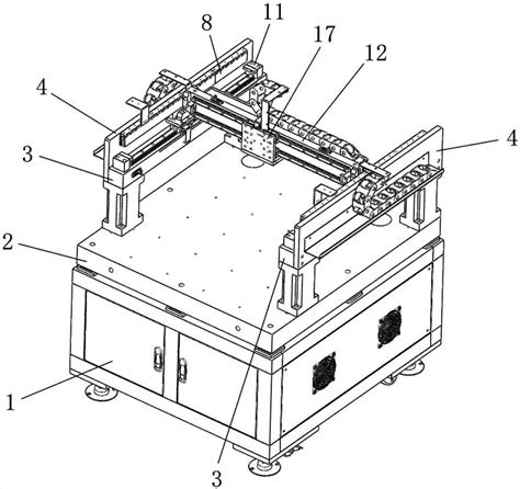 一种双驱龙门结构的制作方法