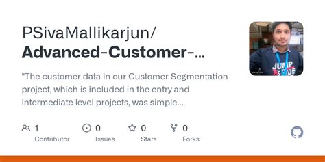 github psivamallikarjun advanced customer segmentation using machine