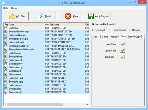 FMS File Renamer Download Softpedia