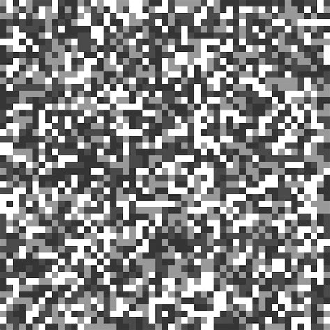 Premium Vector Vector Seamless Pattern Imitation Of Qr Code For