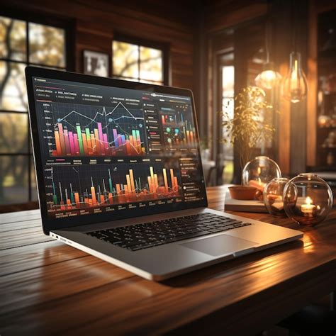 Premium Ai Image Data Analysis For Business And Finance Concept Graphic Interface Showing