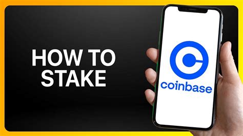 How To Stake On Coinbase Tutorial Youtube