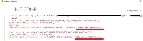 Powerbi Slicer Value Parameter And Use In Snowfl Microsoft