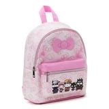 Naruto Shippuden X Sanrio Hello Kitty Womens Graphic Mini Backpack