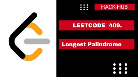 409 Longest Palindrome Leetcode🤔 Youtube