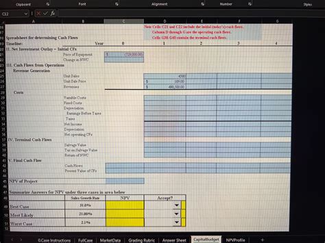Solved Note 1 Please Use Appropriate Cell Referencing In