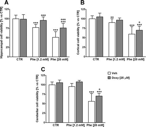 Doxycycline Reduces Phenylalanine Toxicity In Neuron Glia Cultures Download Scientific