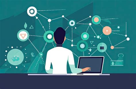 Premium Ai Image Tech Background