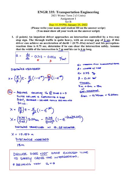 Engr 335 Assignment 1 Pdf