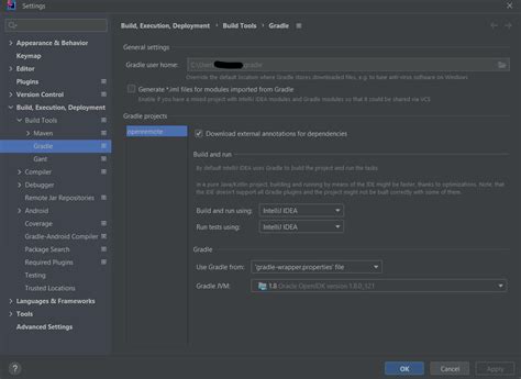 Error When Running Project In IntelliJ Custom Deployment OpenRemote
