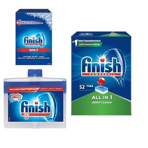 Комплект специална сол за съдомиялна машина Finish 1 5 кг Препарат за съдомиялна машина