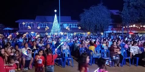 คริสต์ม โรงเรียนมหาไถ่ศึกษาท่าบม อำเภอเชียงคาน จังหวัดเลย