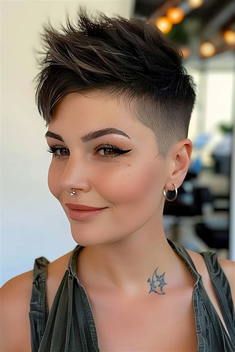 One Cut Many Faces 15 Pixies With Shaved Sides That Work For All