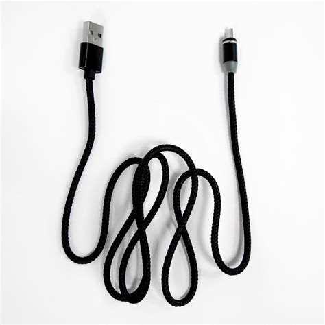 Магнитная зарядка тайп си 2А 1м "Magnetic Cable M3" Черный, шнур Type-C ...