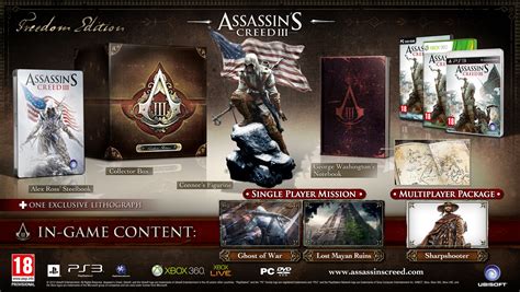Check Out The Assassins Creed 3 Collectors Editions My Nintendo News