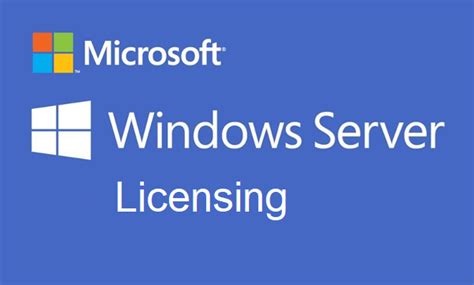 Microsoft Windows Server Licensing