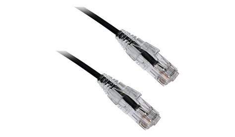 Axiom Bendnflex Ultra Thin Patch Cable 25 Ft Black C6bfsb K25