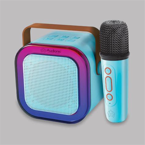 Audionic® Boom Box 102 Speaker Bluetooth Supported 4 Different Voices Rgb Lights With Mic Daraz Pk