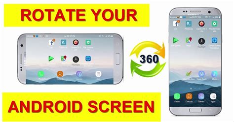 How To Rotate Android Mobile Screen In 360 Degree