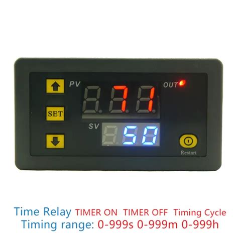 DC 12V 20A Digital Display Time Delay Relay Timing Timer Cycling Module 0 99 Km EUR 6 97
