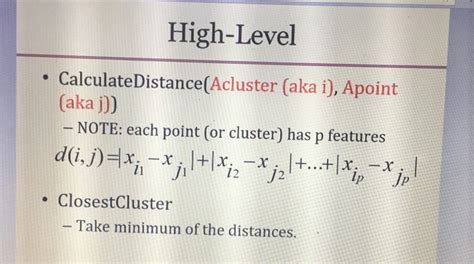 Solved Update The K Means Pseudocode In C Of The Parallel