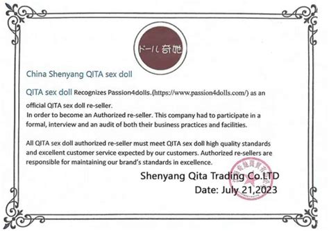 Official Authorizations Real Sex Dolls Shop Passion4dolls