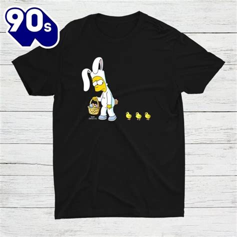 The Simpsons Bart Easter Egg Bunny Shirt Musicdope90s