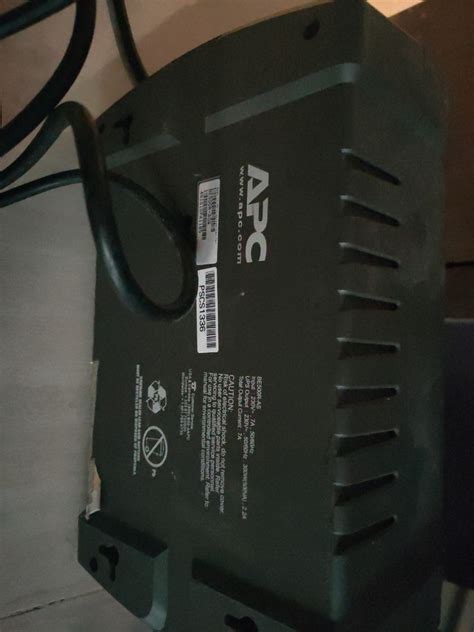 Back Apc Battery Backup And Surge Protection Computers And Tech Parts And Accessories Cables