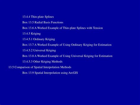 PPT Topic 6 Spatial Interpolation PowerPoint Presentation Free Download ID 4032554