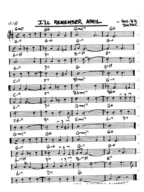 Ill Remember April Pdf