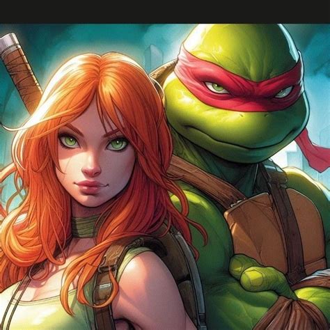 Ai Of Raphril Tmnt 2012 April April Oneil Ninja Turtles Art Teenage