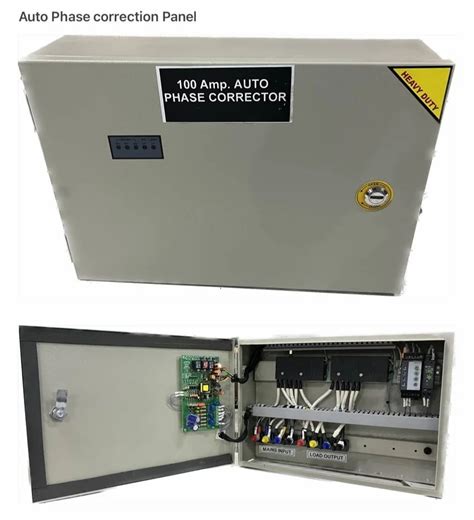 50 Hz 415 V Automatic Phase Sequence Correction Panel Current 32 Amps At ₹ 19000piece In