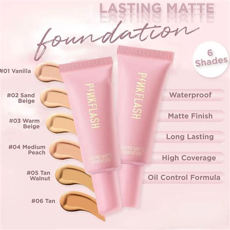 Pinkflash Lasting Matte Foundation F03 20ml Eshaisticpk