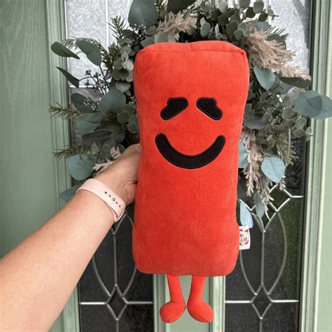 Cbeebies Mr Mister Maker I Am A Rectangle Large 15 Red Shape Soft