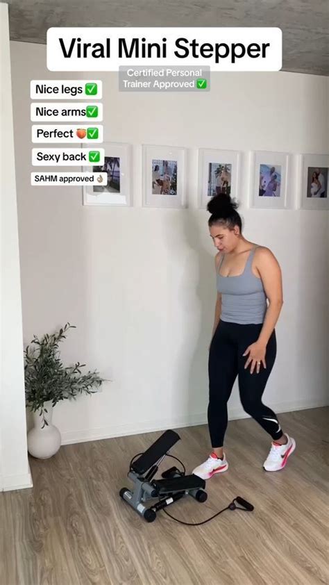 Sportsroyals Stair Stepper For Exercises Twistmini Stepper With Resistance Bands And 330lbs